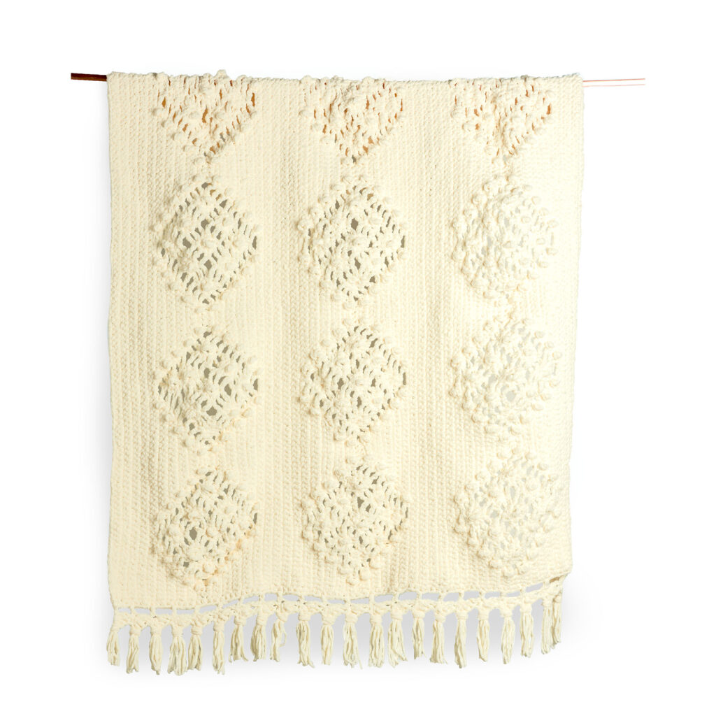 Bernat – Knot Macrame Crochet Blanket- Free Downloadable Pattern ...