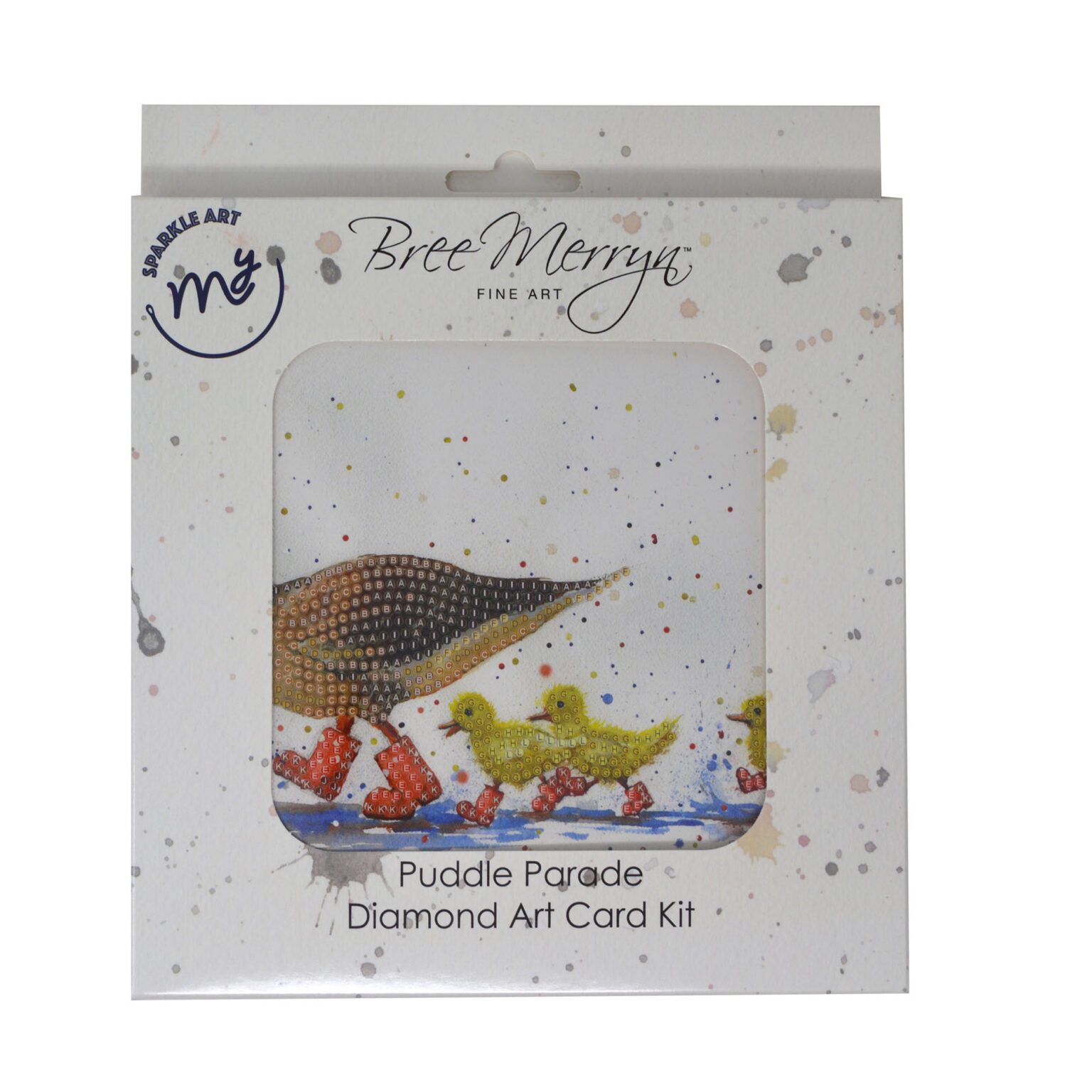 Bree Merryn Diamond Art Card Kit – Puddle Parade – Creative World of Crafts